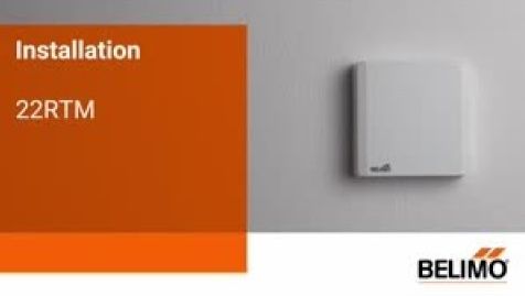 Placing in a Belimo Room Sensor 22RTM: A Step-By-Step Guide | XINCA.com ...