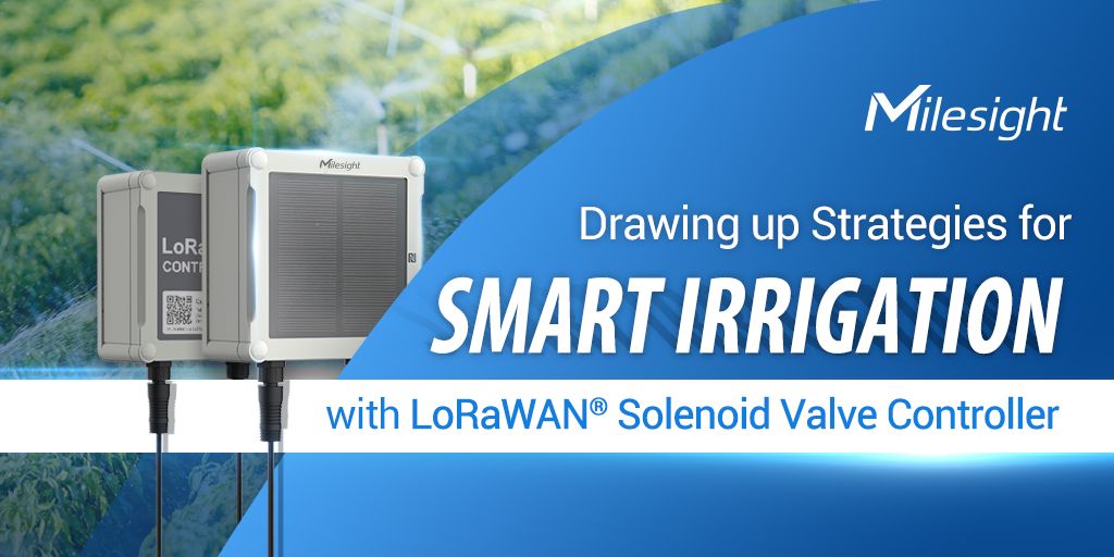 Smart Irrigation Lora Solenoid Valve Controller Wireless Solar